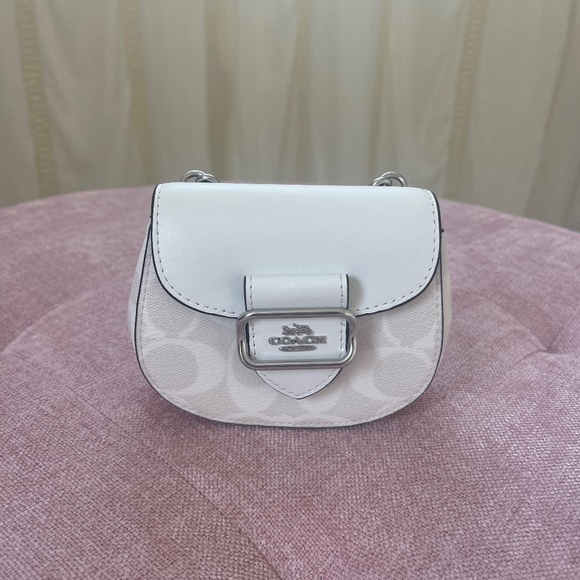 Coach | Bags | Coach Leather Heart Shaped Crossbody Nwot | Poshmark